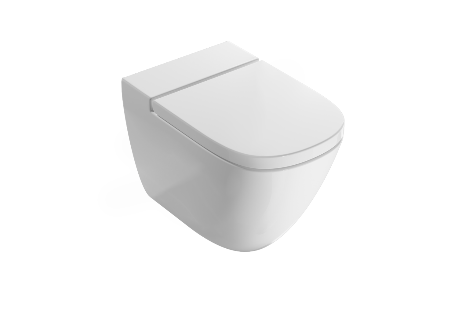 Back to wall toilet pans and bidet - Ceramica Globo